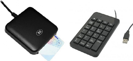 ACS ACR39 - cititor carduri de sanatate ACR 39 cu mini-tastatura USB ...