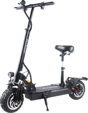 FLJ T11 26Ah 52V 2400W 10 inchi roti rabatabile electric Scooter 55 kmh ...
