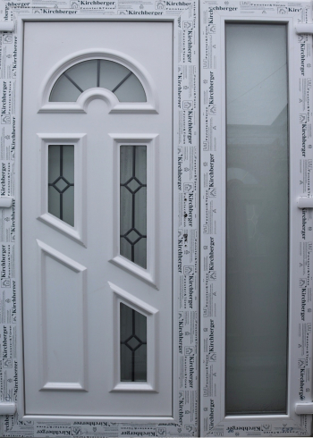 Usa de intrare termopan model London Kira Big antracit maro 140x200 la ...