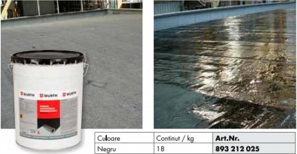 Membrana hidroizolanta bituminoasa 18 kg BITUMUL FLEX Wurth