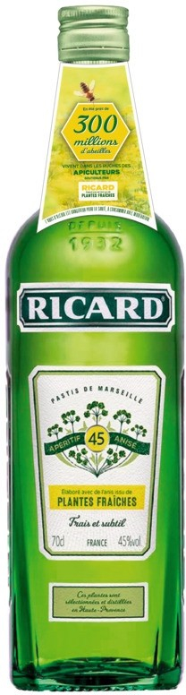 Ricard Plantes Fraiches Pastis De Marseille 45 0.7L la CEL.ro