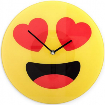 Ceas de perete emoticon hearts BG-V0000151