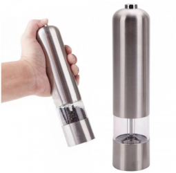Rasnita Electrica din Inox pentru sare si piper cu iluminare
