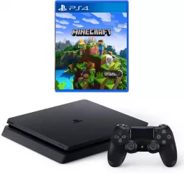 Sony PS4 Slim 500GB Second Hand + 1 Controller + Minecraft la CEL.ro