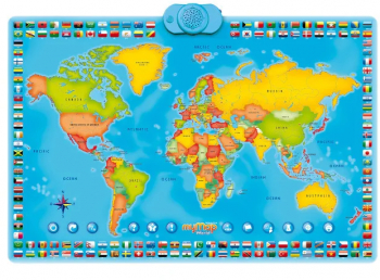 Harta interactiva a lumii Momki bilingv romana-engleza kzyz_406751400