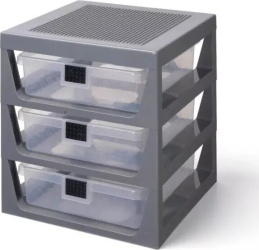 Lego Classic 3 Drawer Storage Rack