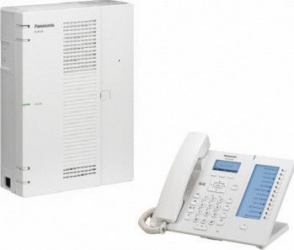 Centrala telefonica Hybrid IP Panasonic KX-HTS32CE 4 linii externe cu ...
