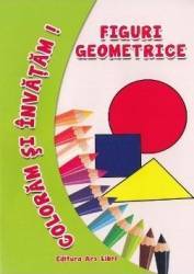 Figuri geometrice - Coloram si invatam 978-606-36-0724-0 - cel.ro