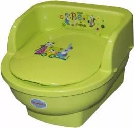 Olita copii MyKids Throne Little Bear and Friends Verde 00008066