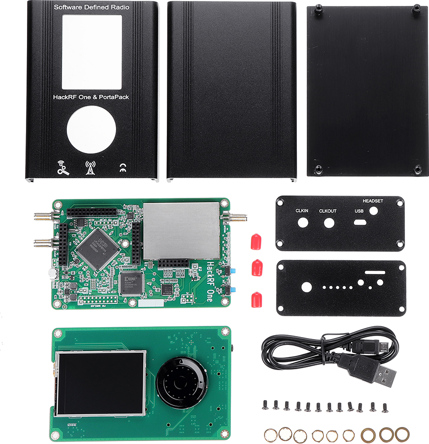 2.4 inch PortaPack H1 Actualizat versiune + HackRF One SDR + Metal la ...