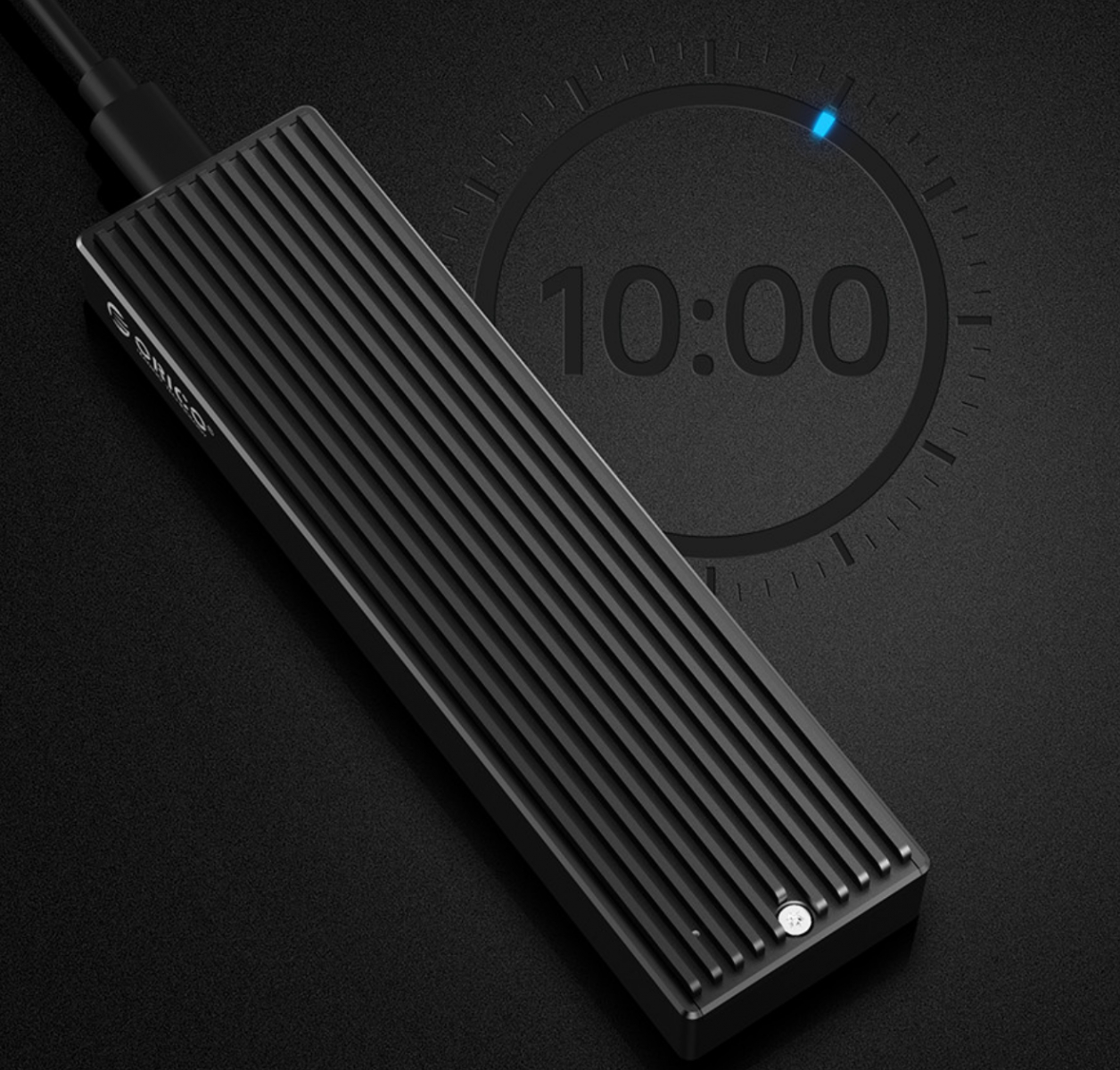 Rack Extern SSD Orico M2PV-C3 NVME M.2 USB 3.1 M2PV-C3-BK - cel.ro