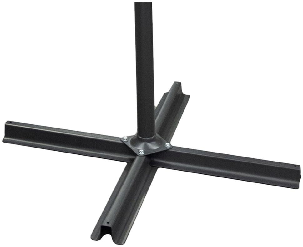 Set Umbrela Mare pentru Terasa sau Gradina cu Suport si Brat la CEL.ro