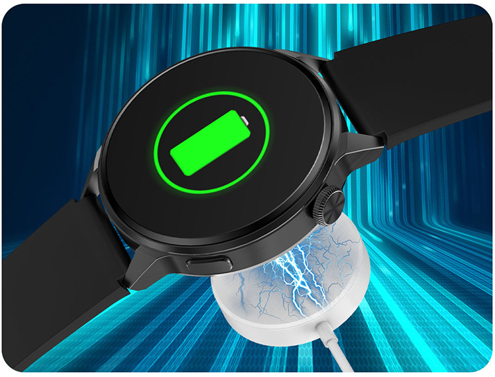 Smartwatch iQuality Watch D-Series Plus Functie Apelare Buton Rotativ ...