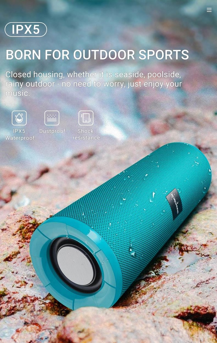 Boxa portabila Borofone BR1 Beyond Bluetooth Turquoise BORBPBR1BTQ