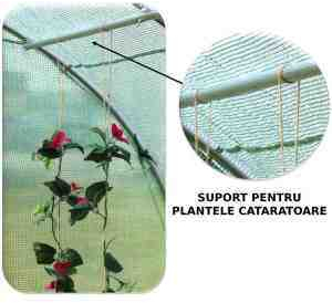 Solar gradina 4x2.5x2m pentru plante si legume d2-seg-tun3069 - cel.ro