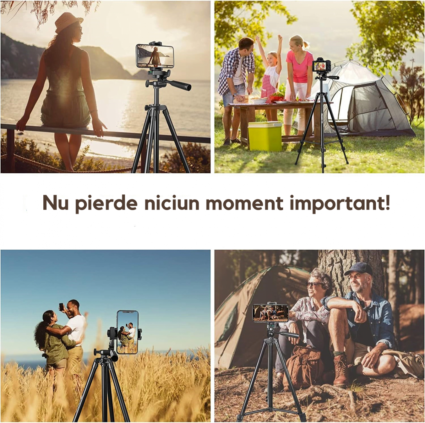 Trepied telefon cu suport si telecomanda incluse d2-seg6067 - cel.ro