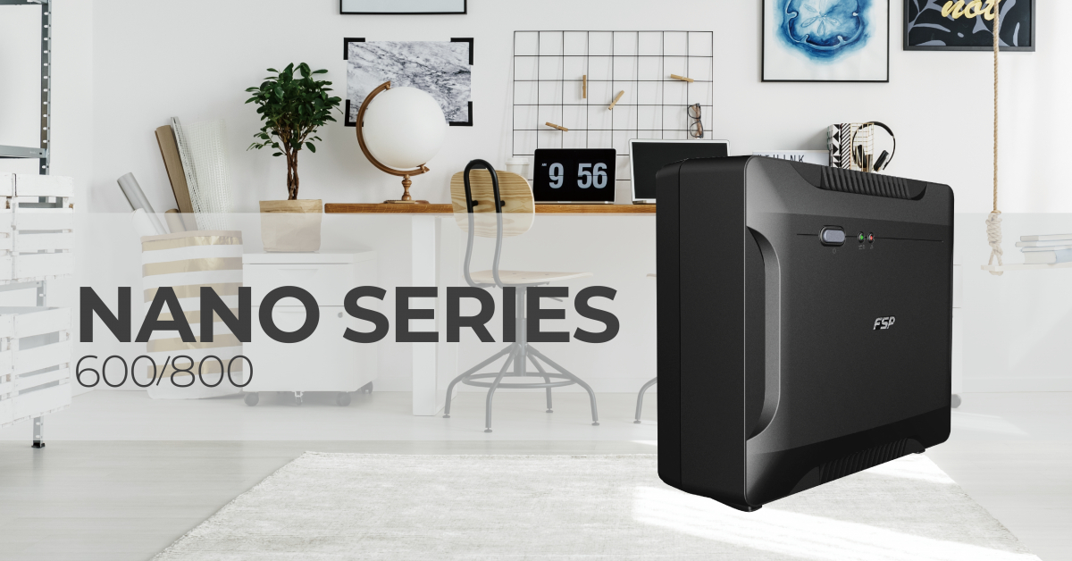 UPS FORTRON PPF4800305 Nano 800 Off-line 800VA/480W 2 prize Schuko indicatie - cel.ro