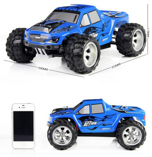 IUni A979 Scara 1 18 50km/h Off Road Buggy 4x4 Albastru la CEL.ro