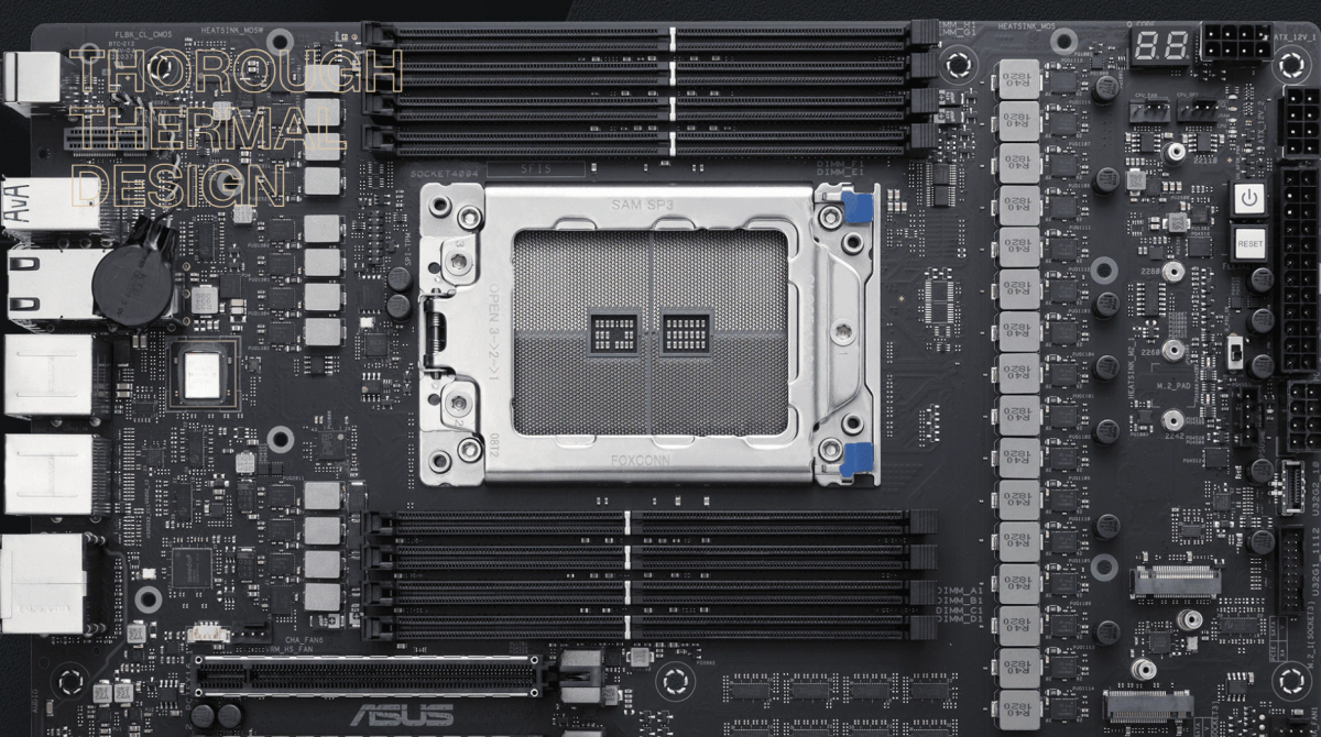 Placa de baza ASUS PRO WS WRX80E-SAGE SE WIFI Socket sWRX8 pro ws ...