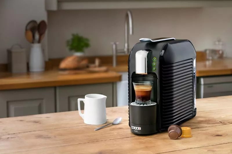 Espressor automat Beanz Wave 583 1455W 19 bar 1L Oprire automata Negru 303645 - cel.ro