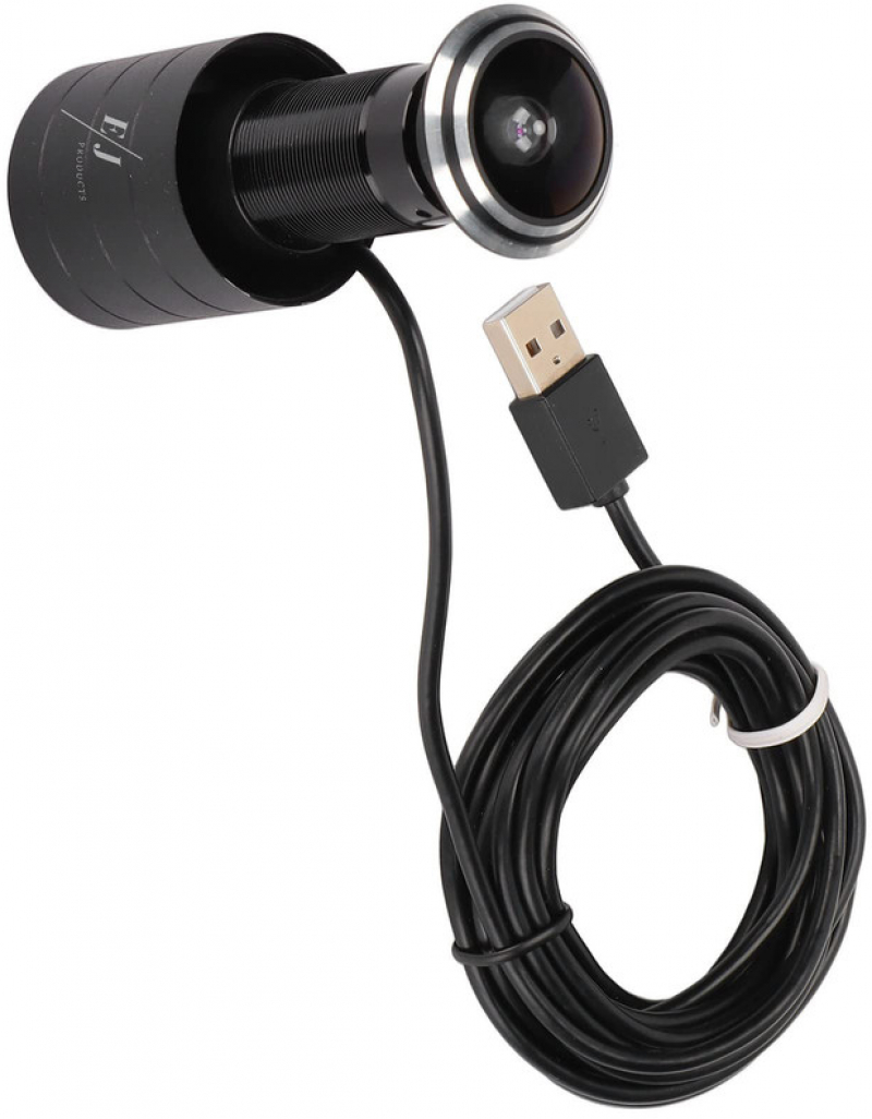 Camera video WiFi in vizorul usii cu microfon unghi 140° Full HD - cel.ro