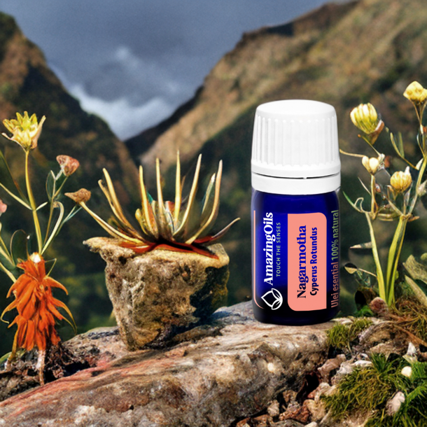 NAGARMOTHA - Ulei esential 100 pur - Cyperus rotundus 5ml