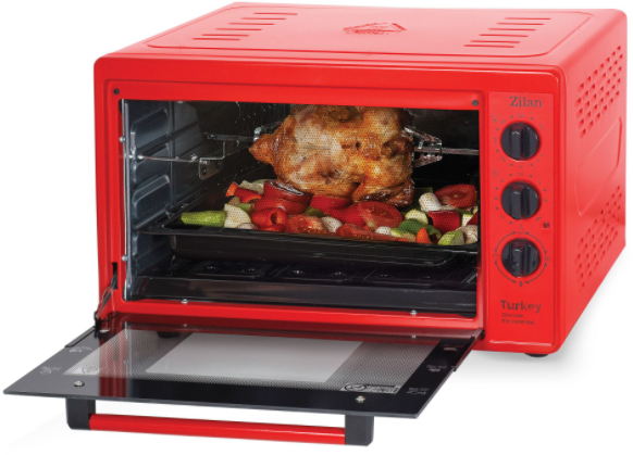 Cuptor Electric Emailat Cu Rotisor Capacitate 32l Putere 1500w Functie ...