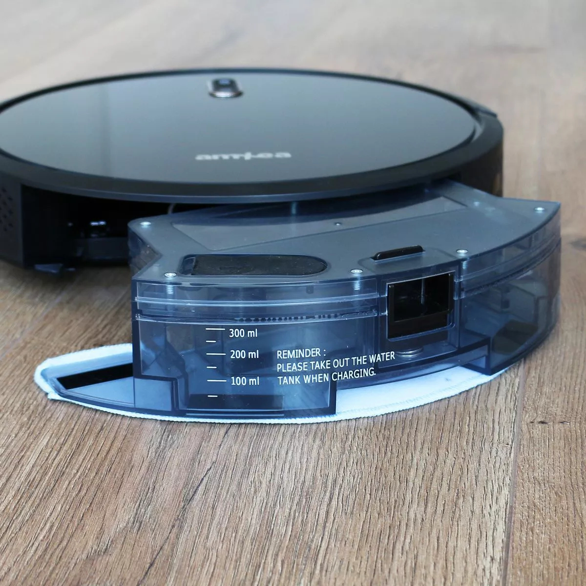 Aspirator robot amXea D360 B Negru multisuprafete curatare umeda si uscata