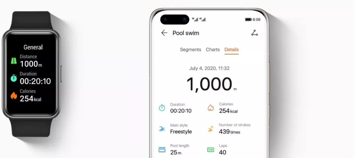 Smartwatch Huawei Watch Fit Graphite Black Resigilat
