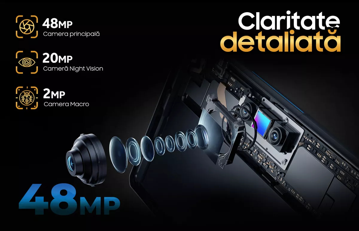 Tableta iHunt Strong Tablet P32000 ULTRA 5G 10.1 inch IPS HD+ 60Hz Octa ...