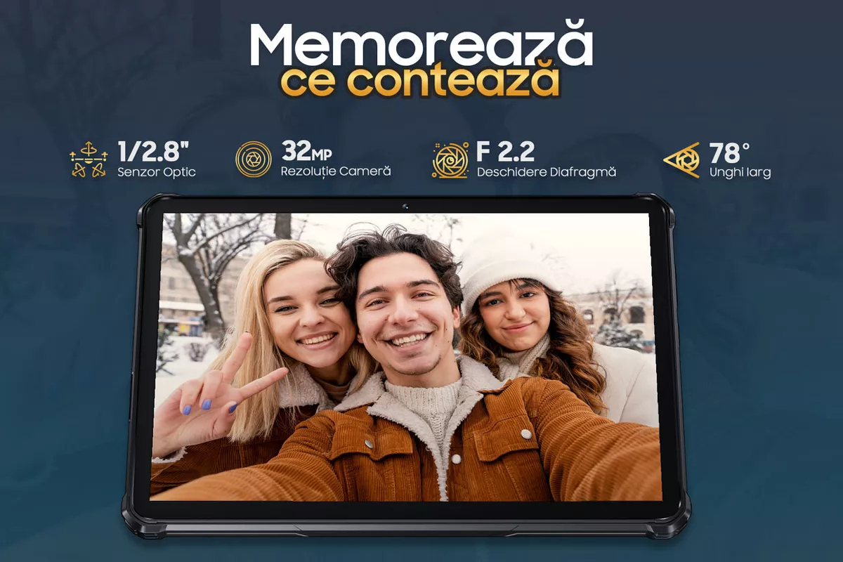 Tableta iHunt Strong Tablet P32000 ULTRA 5G 10.1 inch IPS HD+ 60Hz Octa ...