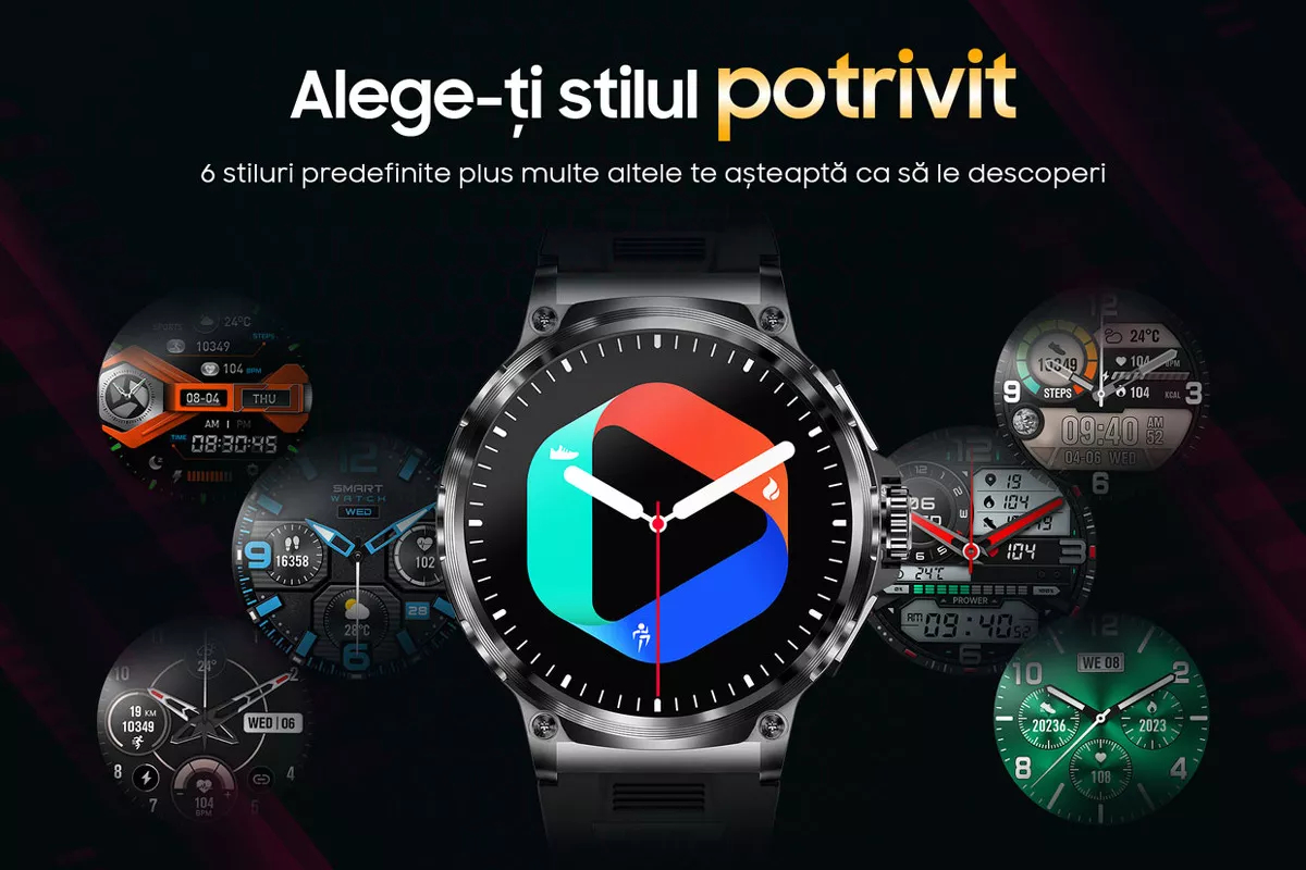 Ceas Smartwatch iHunt Watch 12 Titan Convorbire prin Bluetooth ...