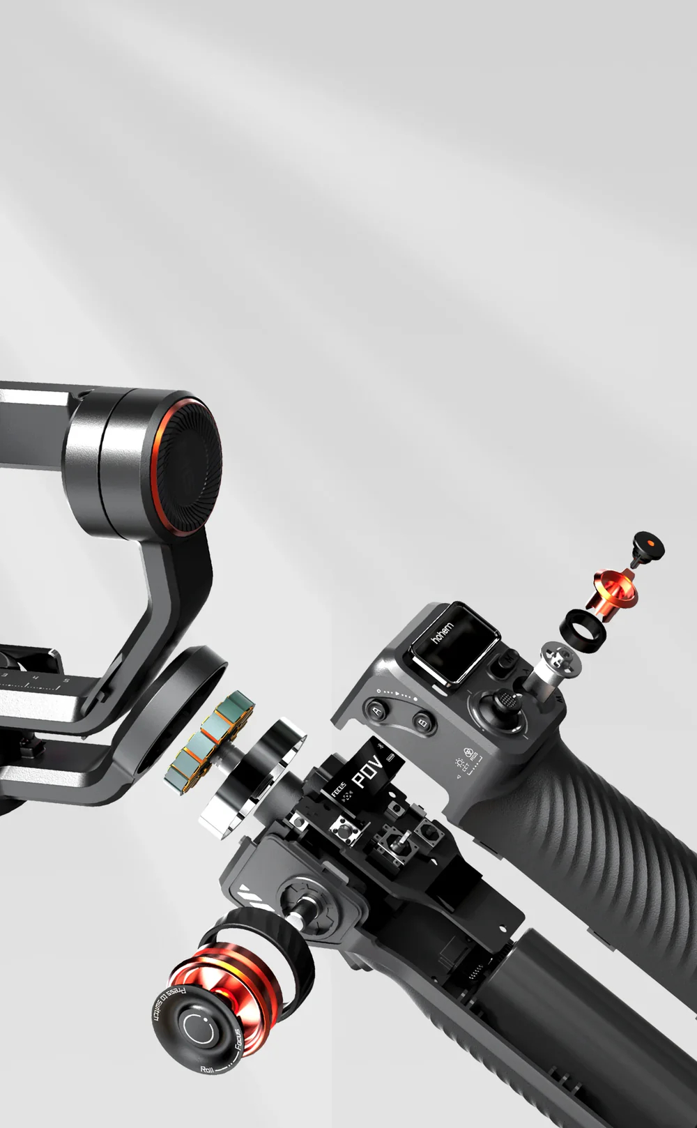Sistem de stabilizare imagine pentru smartphone stabilizator gimbal cu ...