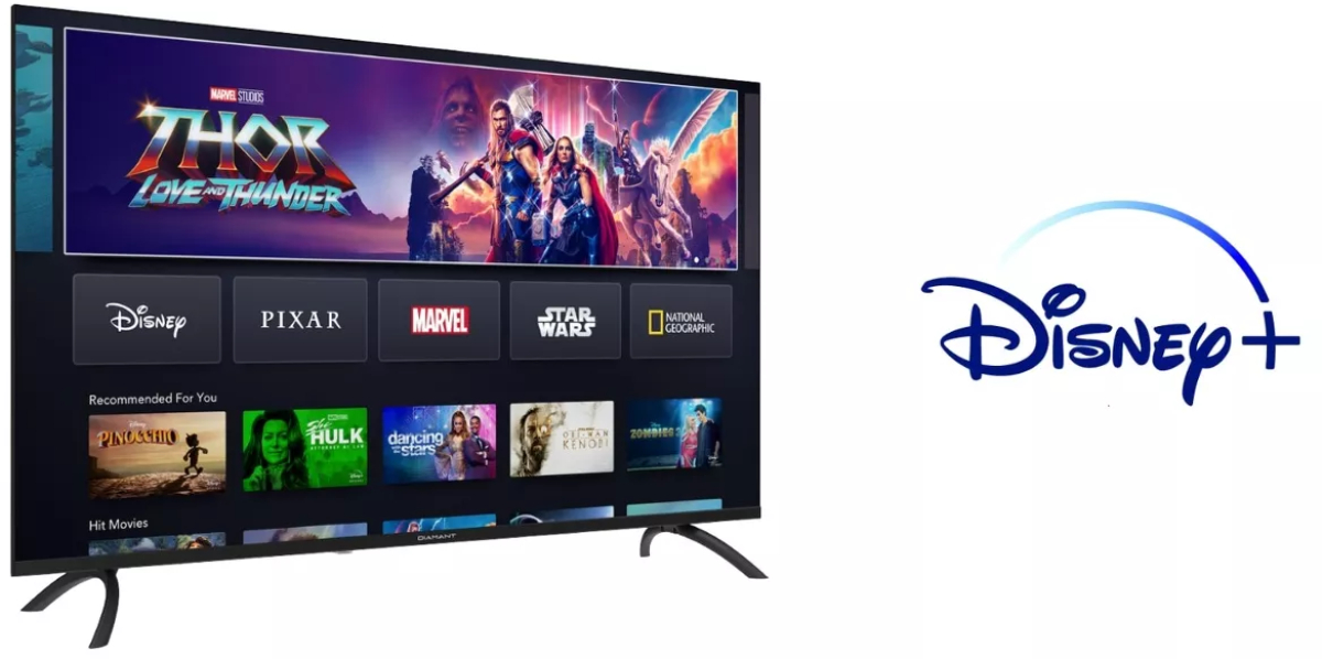 Televizor LED Smart TV Diamant 43HL5530UC Seria HL5530UC 109cm negru 4K ...