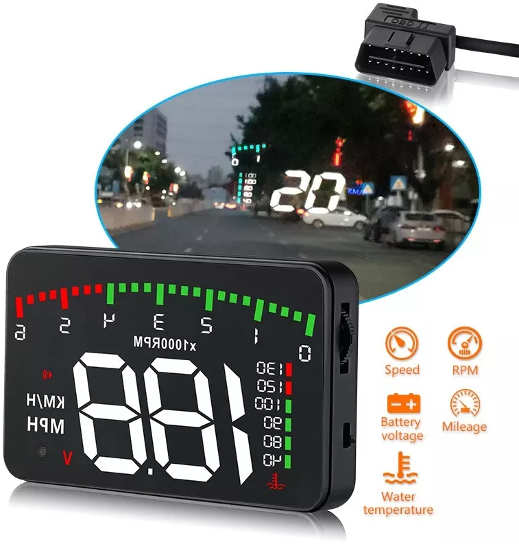 Ecran HUD Techstar and reg Head-Up Display Proiector Parbriz Afisare ...