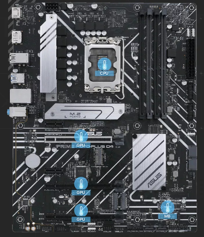 Placa de baza ASUS PRIME H670-PLUS D4 Socket 1700