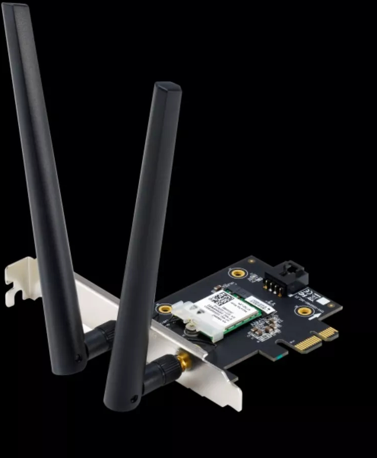 Placa de retea ASUS PCE-AX1800 AX1800 Dual-Band Wi-Fi 6 PCIe Bluetooth ...