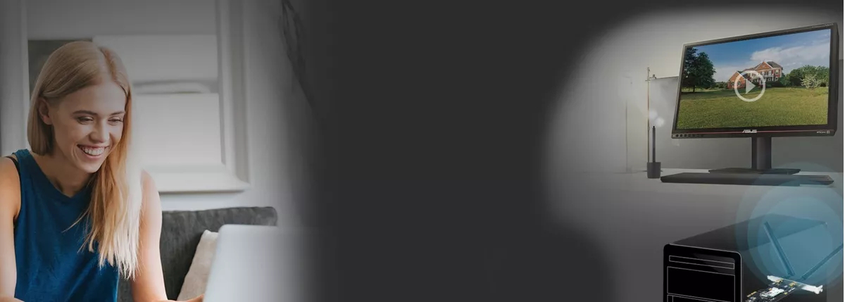 Placa de retea ASUS PCE-AX1800 AX1800 Dual-Band Wi-Fi 6 PCIe Bluetooth ...