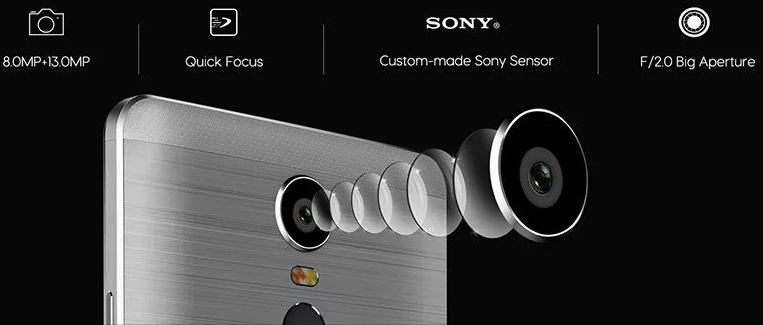 Telefon Mobil Bluboo Maya Max 32GB Dual Sim 4G Silver + Husa + Folie ...