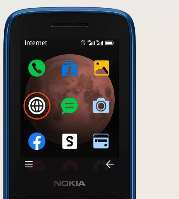 Telefon mobil Nokia 225 Dual SIM 4G Black 16qenb01a12