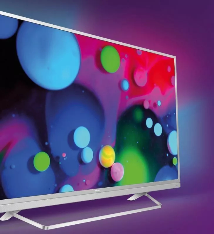 Televizor LED 123cm Philips 49PUS6482 4K UHD Smart Tv Android Resigilat - cel.ro