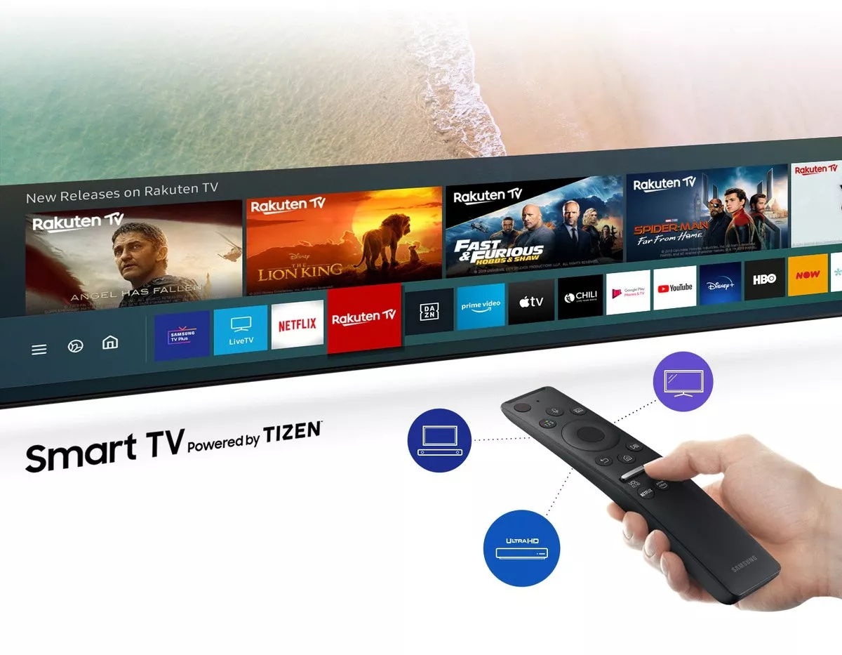 Televizor LED 108 cm Samsung 43TU7172 4K Ultra HD Smart TV Resigilat ...