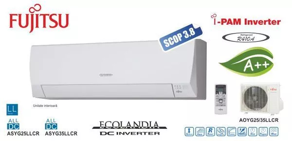 Aparat de aer conditionat Fujitsu Ecoladia ASYG35LLCR asyg35llcr - cel.ro