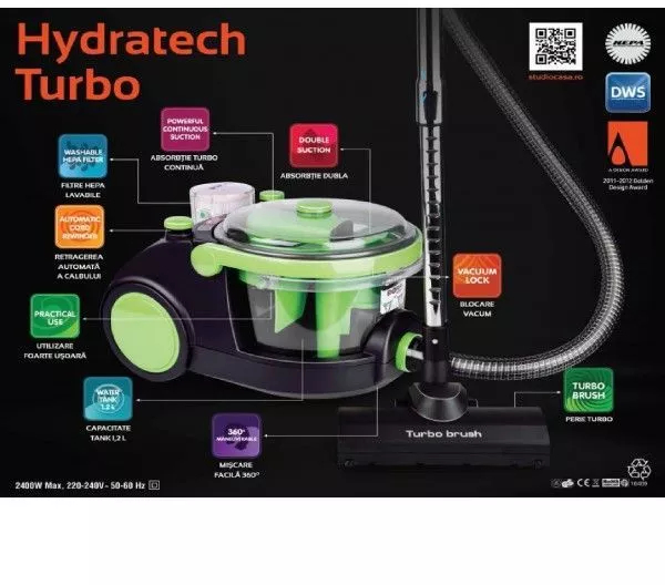 Aspirator Studio Casa Hydra Tech Turbo lichidare