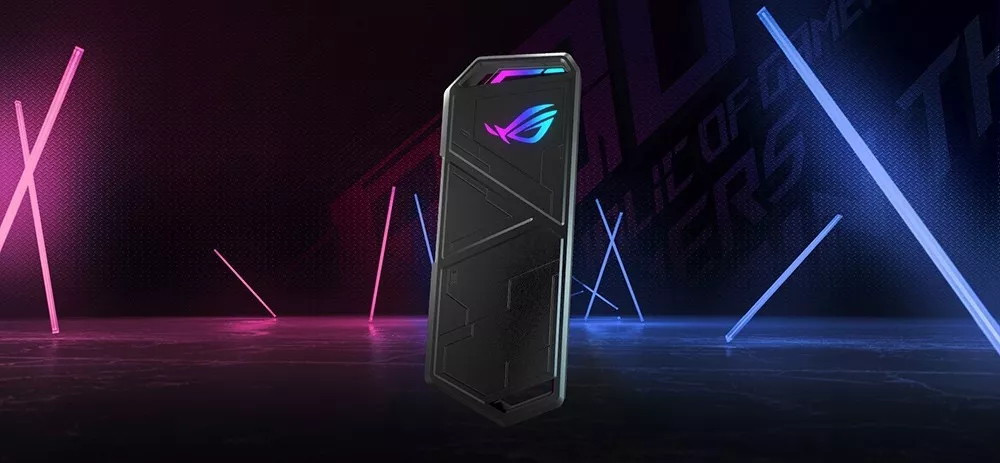 Rack extern ASUS ROG Strix Arion compatibil SSD NVMe M.2 - USB 3.2 GEN2 ...