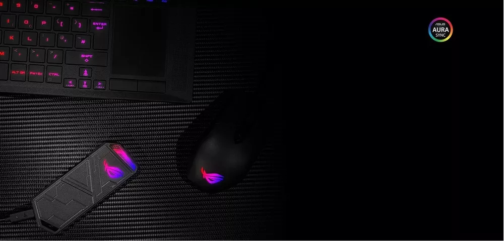 Rack extern ASUS ROG Strix Arion compatibil SSD NVMe M.2 - USB 3.2 GEN2 ...