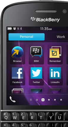 Telefon Mobil BlackBerry Q10 4G White Resigilat ilbbq10w_resigilat - cel.ro