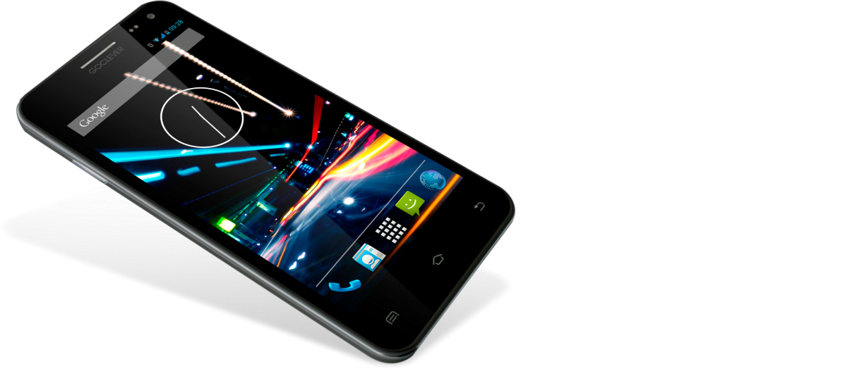 Telefon Mobil GoClever Quantum 500 Dual SIM Black quantum 500 - cel.ro