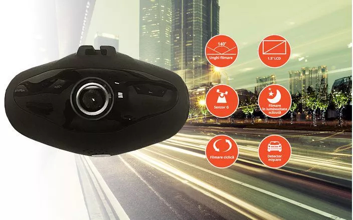 Camera Auto Smailo DriveMe 1.5 inch FullHD SmailoDriveMe - cel.ro