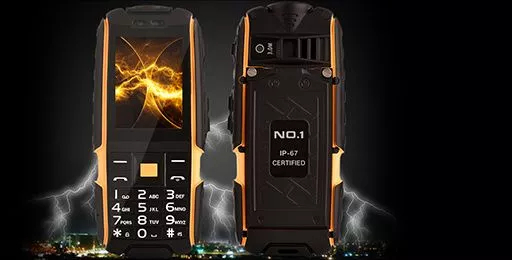Telefon Mobil NO1 A9 Dual Sim Orange Resigilat